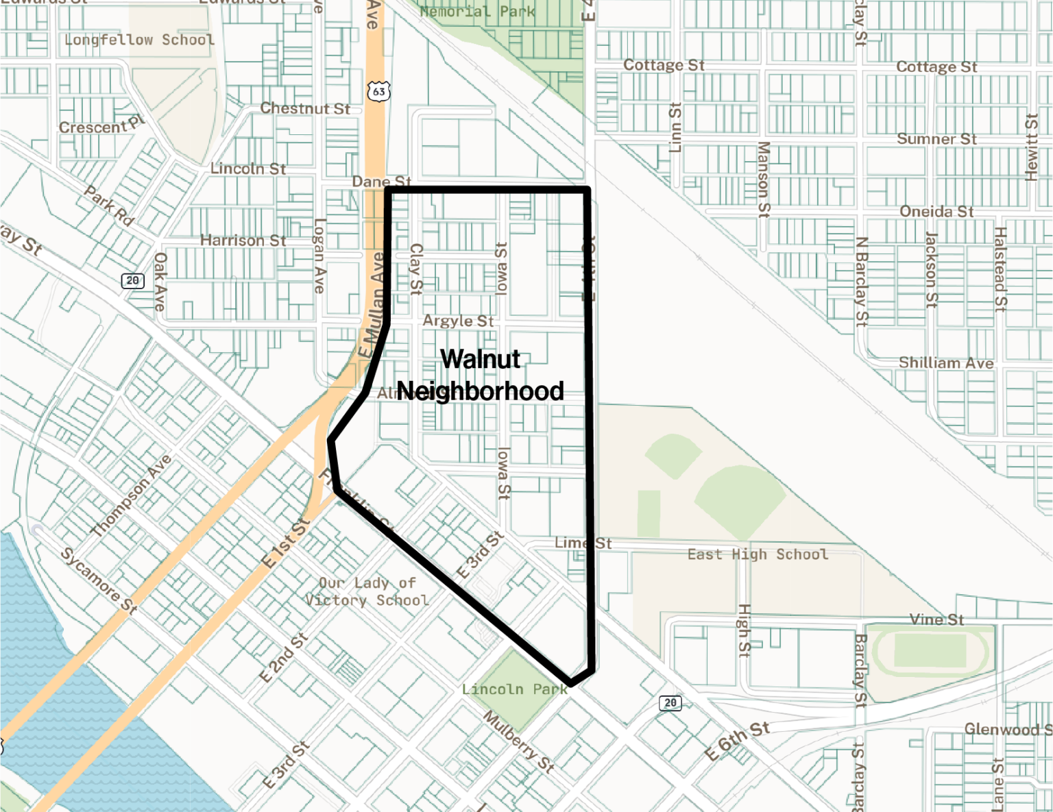 Walnut Neighborhood | Iowa Heartland Habitat for Humanity